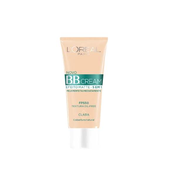 L'Oréal Paris 5 em 1 Efeito Matte FPS 50 Clara BB Cream 30g